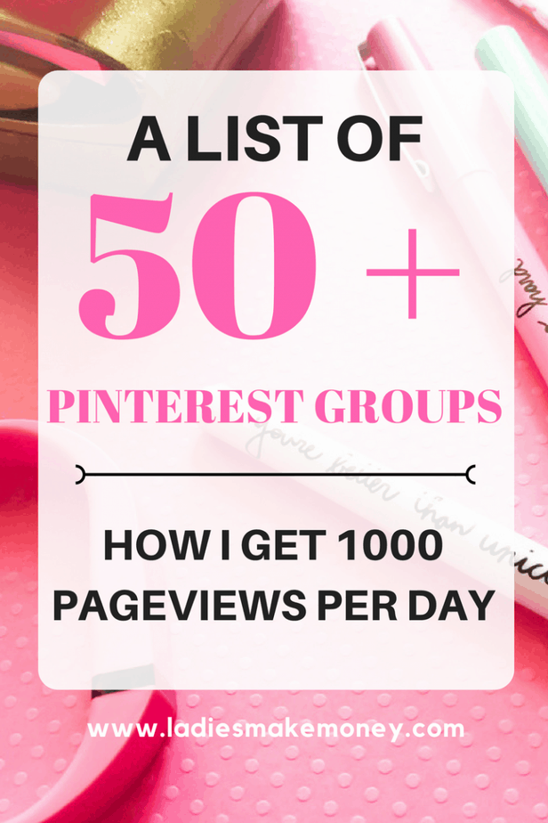 A list of 50+ Pinterest Group Boards for Bloggers to Build Traffic