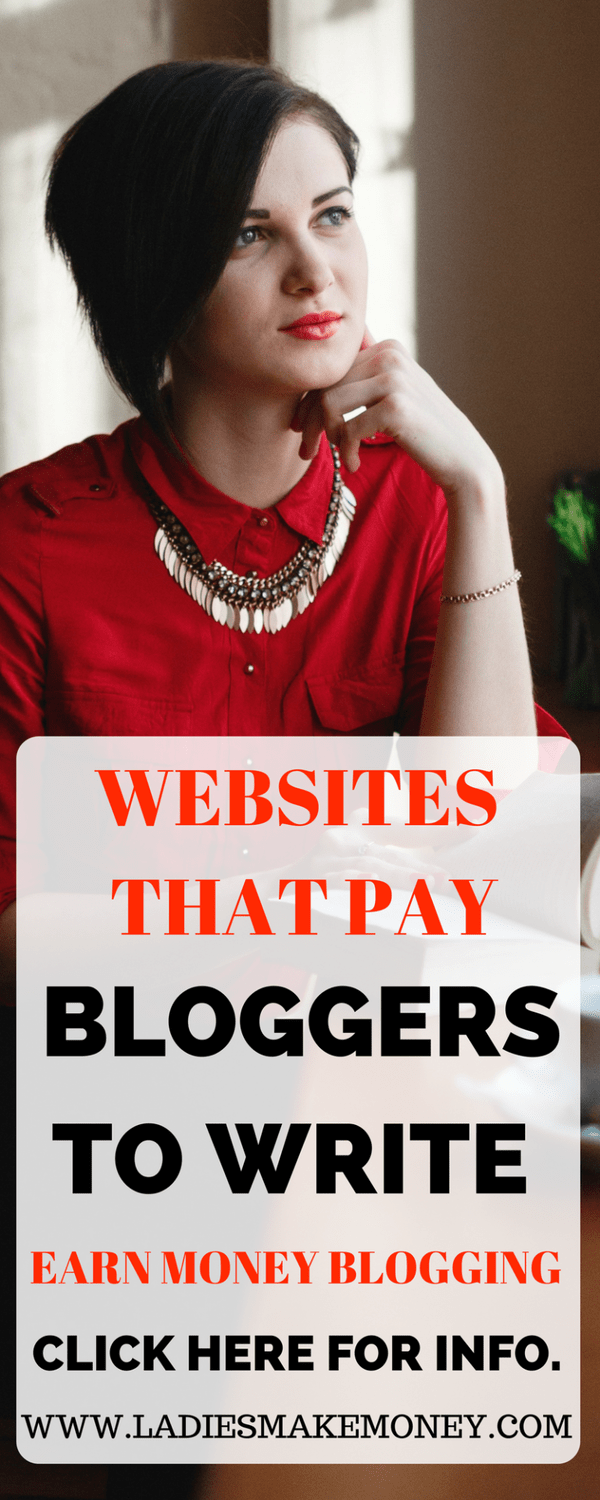 5 Sites that will pay Bloggers to write for them - Get Paid to Blog