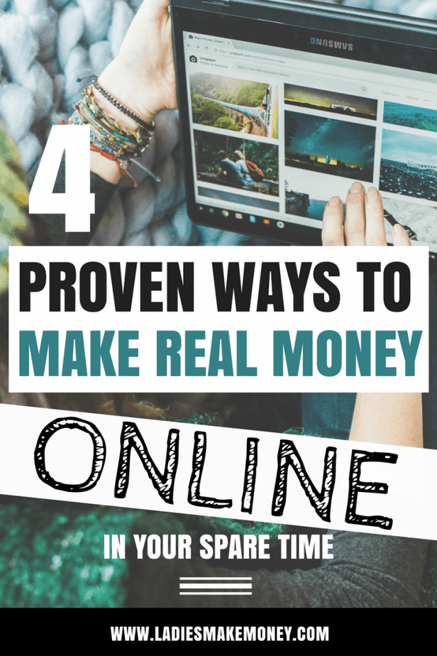 Four Proven Ways to Make Real Money Online in your Spare Time