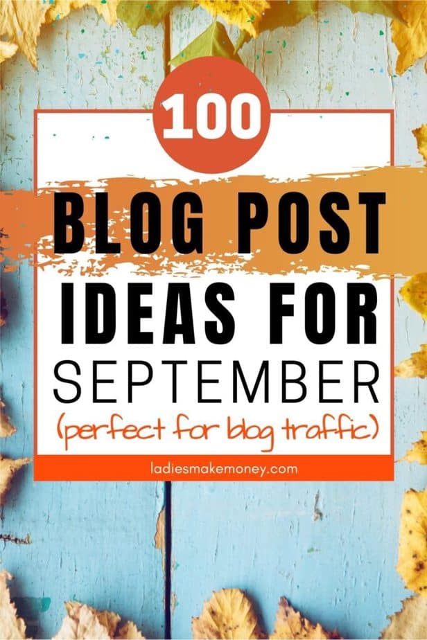 Creative Fall Blog Post Ideas That Will Boost Your Blog Income