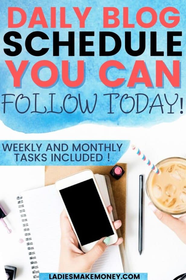 Daily Blogging Tasks & Weekly Blogging Schedule For Bloggers